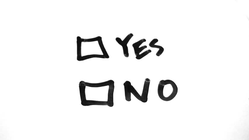 Checkbox Yes Or No Stock Footage Video 1777187 Shutterstock