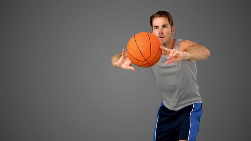 Shirtless Serious Man Flexing Muscles In Slow Motion On Green Screen