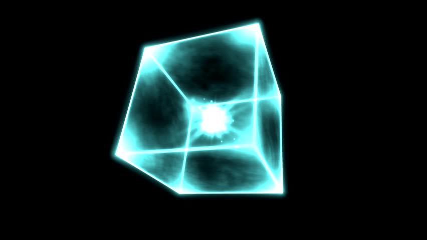 Rotating Glowing Cube Animation - Loop Blue Stock Footage Video 6529154 - Shutterstock