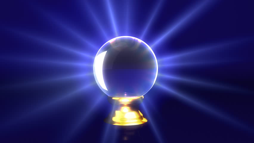 Womman Animated Crystal Ball