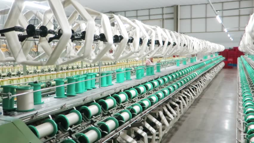 Modern Textile Factory Stock Footage Video 2032651 - Shutterstock