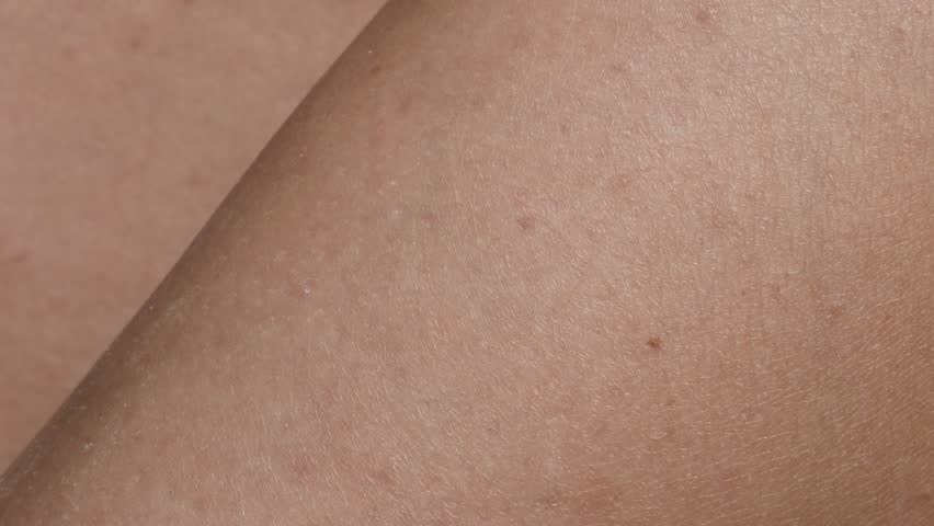 Women Leg Texture 4K 2160p UHD Panning Footage - Human Leg Close Up ...