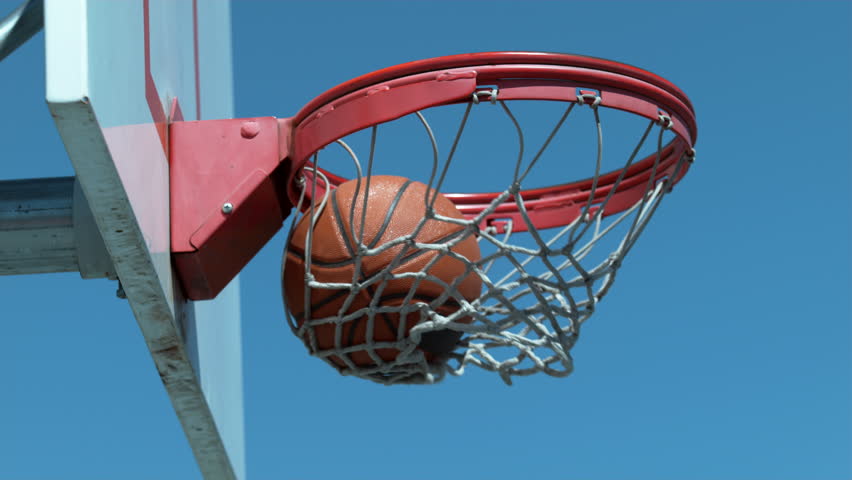 A Basketball Goes Through The Hoop Stock Footage Video 2905693 ...