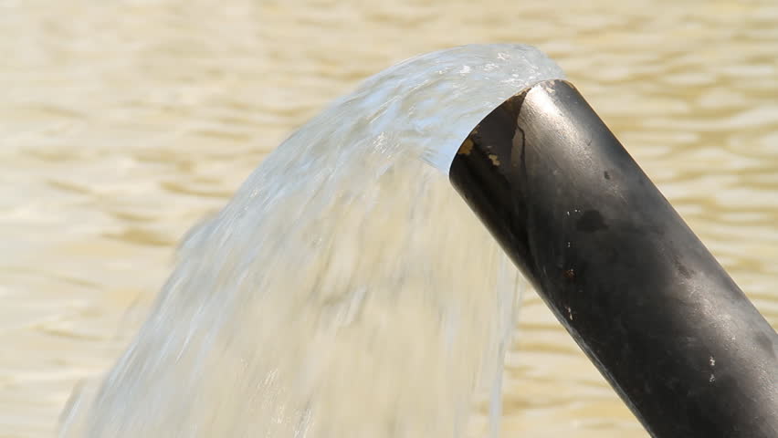 Water Flowing Out Of Pipe Stock Footage Video 2235445 - Shutterstock