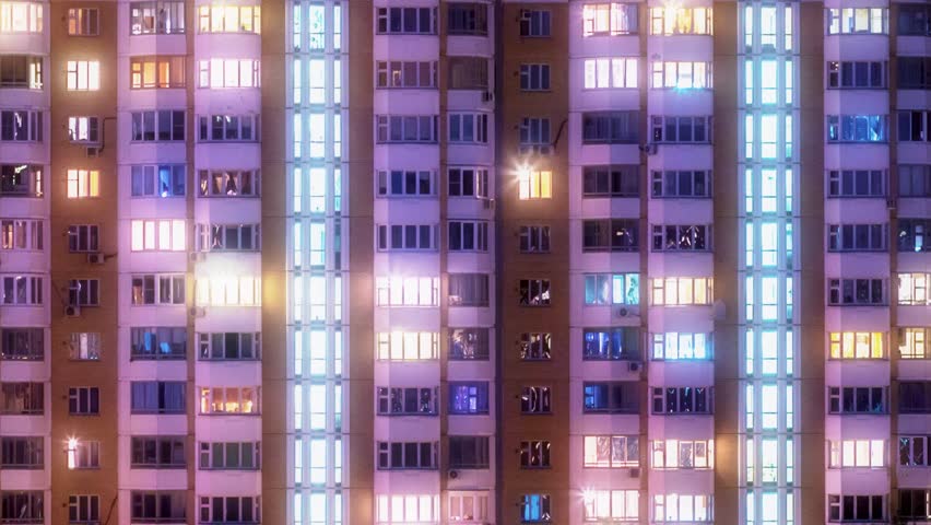 City Building Windows Texture