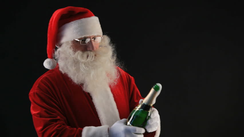 Santa Smile And "Shhhh!" Wink Included. Green Plate Included For Your ...