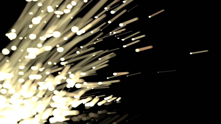Animated Burst Of Realistic Sparks In The Darkness In 4k 3. Stock ...