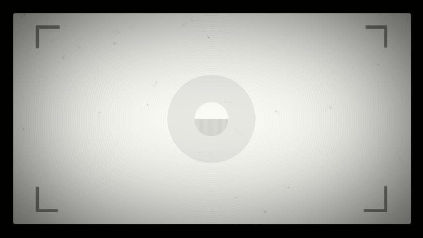 Looking Through A Film Camera Viewfinder In Widescreen HD. Contains A ...