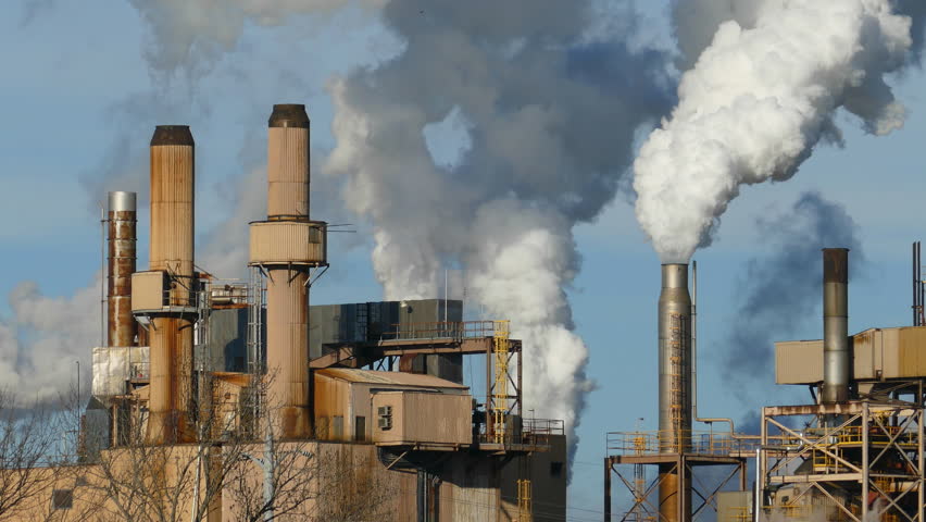 Smoke Stack Stock Footage Video - Shutterstock