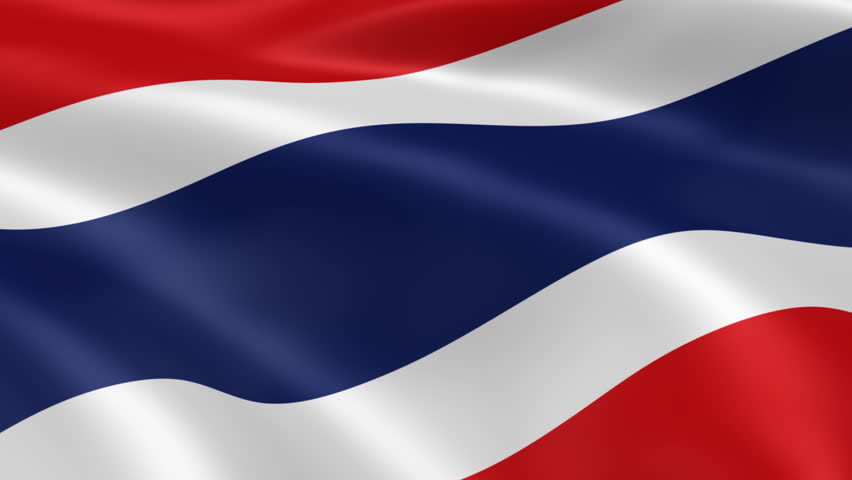 Thailand Close Up Waving Flag - HD Loop Stock Footage Video 948202 ...