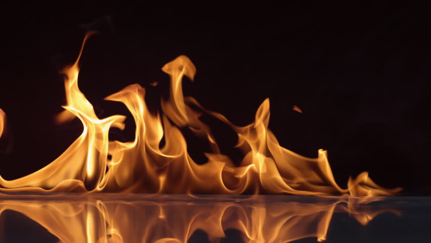 Fire Flame 4k Stock Footage Video 12638897 - Shutterstock