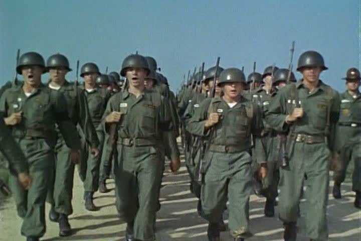 CIRCA 1960s - Training To Become A Drill Sergeant, Early 1960s Stock ...